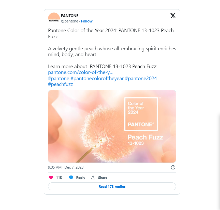 Incorporating Peach Fuzz, Pantone's Color of the Year 2024, into your home